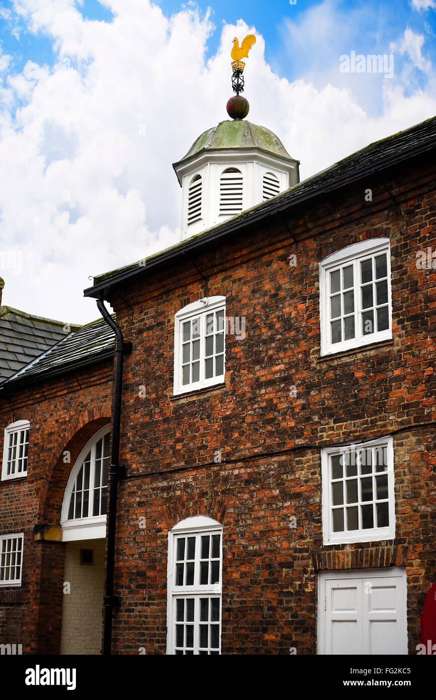 Stable Courtyard at Temple Newsam House in Leeds Yorkshire Stock Photo ...