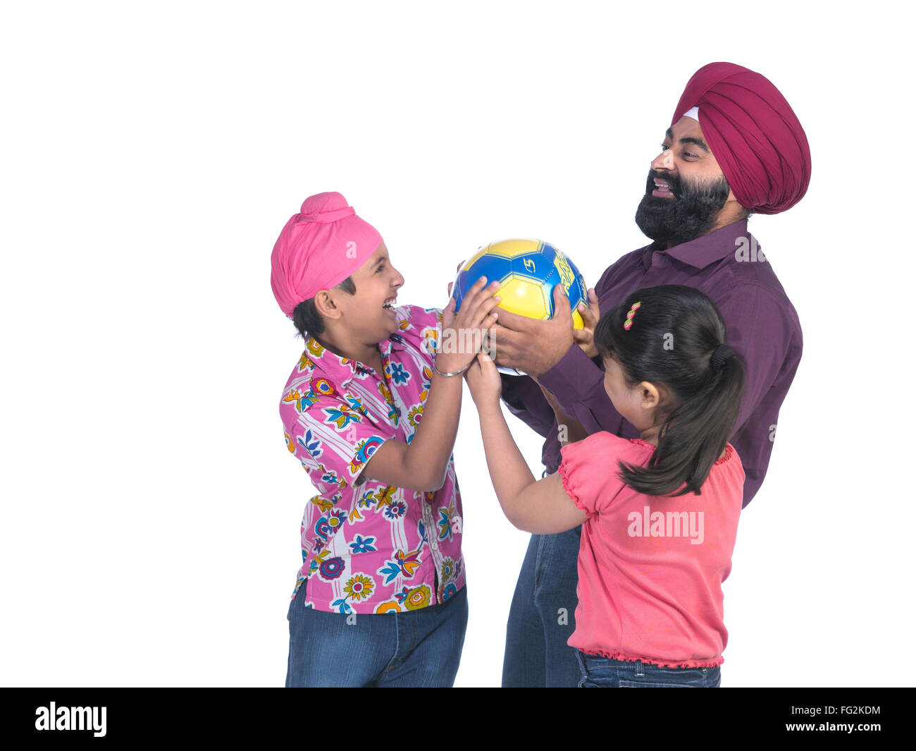 Sikh father daughter hi-res stock photography and images - Alamy