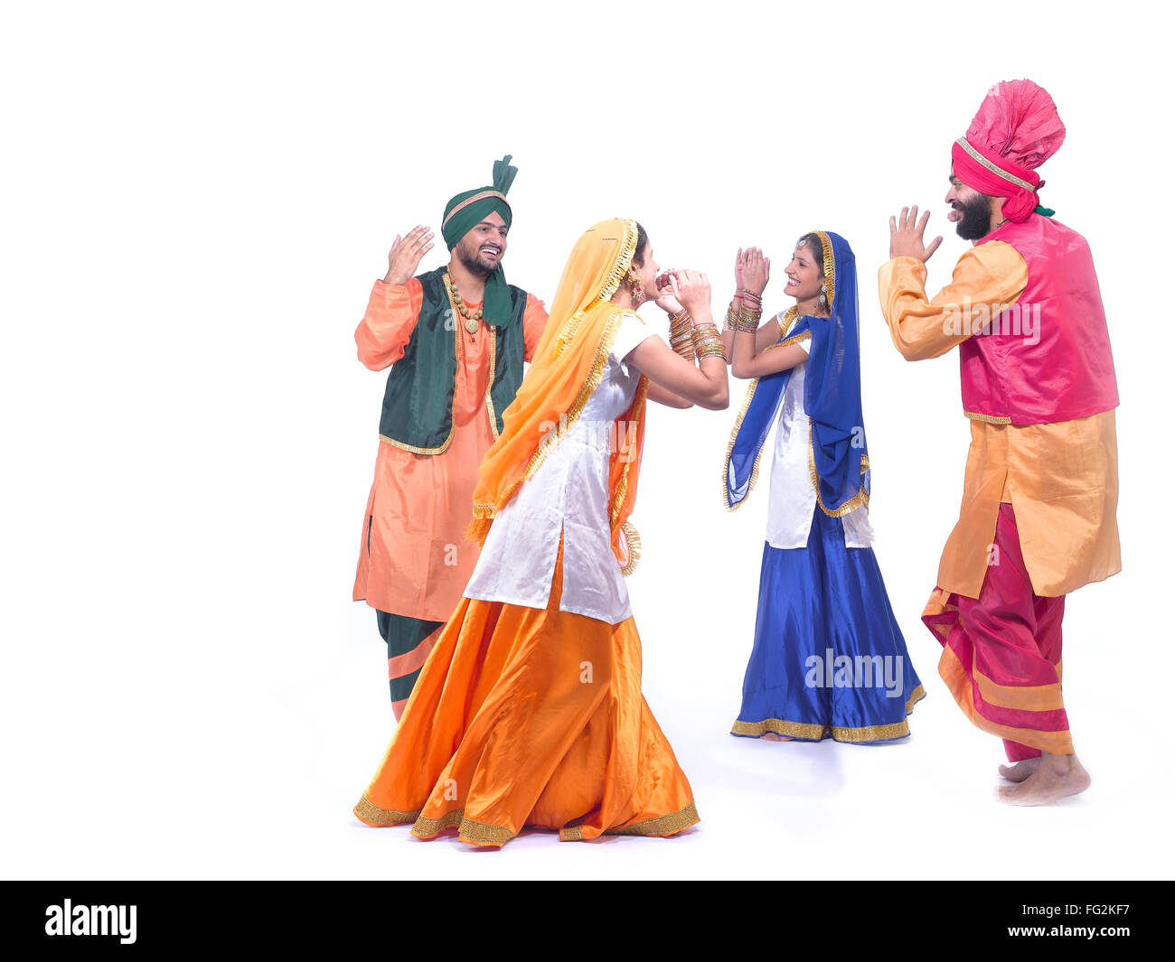 Folk dances of india Cut Out Stock Images & Pictures - Alamy