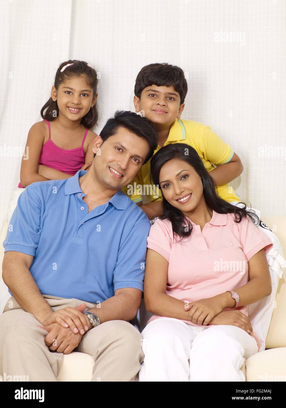 Children standing behind parents MR#702R,MR#702S,MR#702T,MR#702U Stock ...