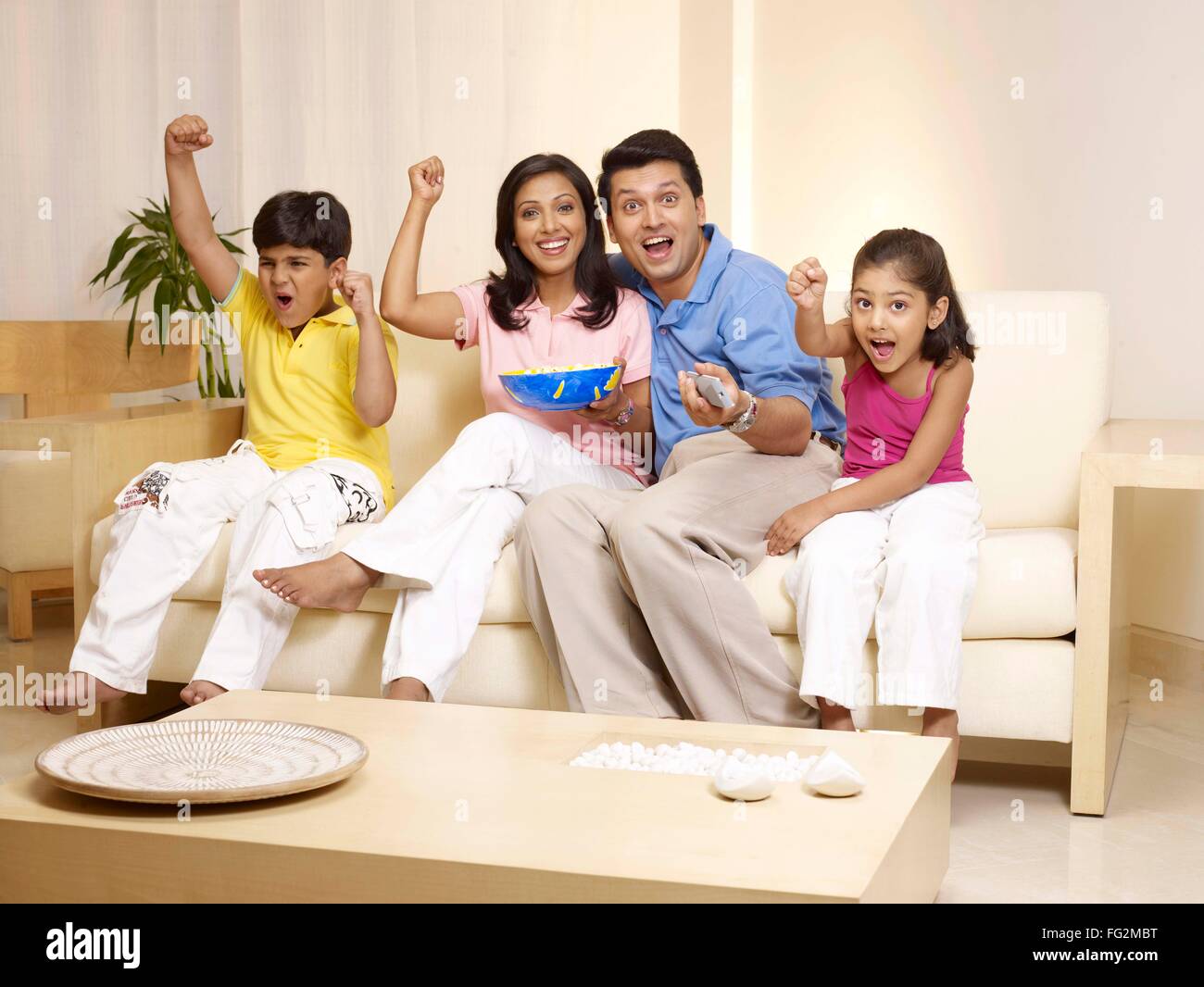 South indian parents kids watching hi-res stock photography and images ...
