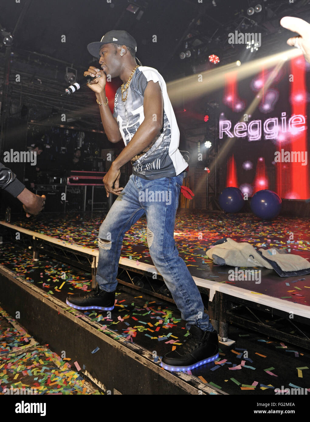 'The X Factor' (UK) 2015 runners up Reggie N Bollie perform live at G-A ...