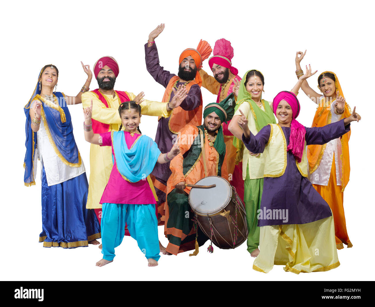 Punjabi Sikh Family