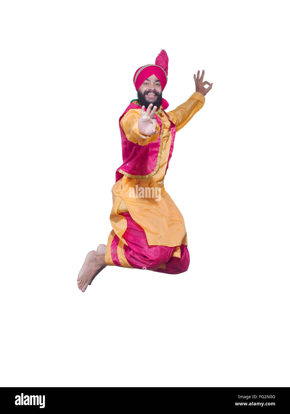Bhangra dancer hi-res stock photography and images - Alamy