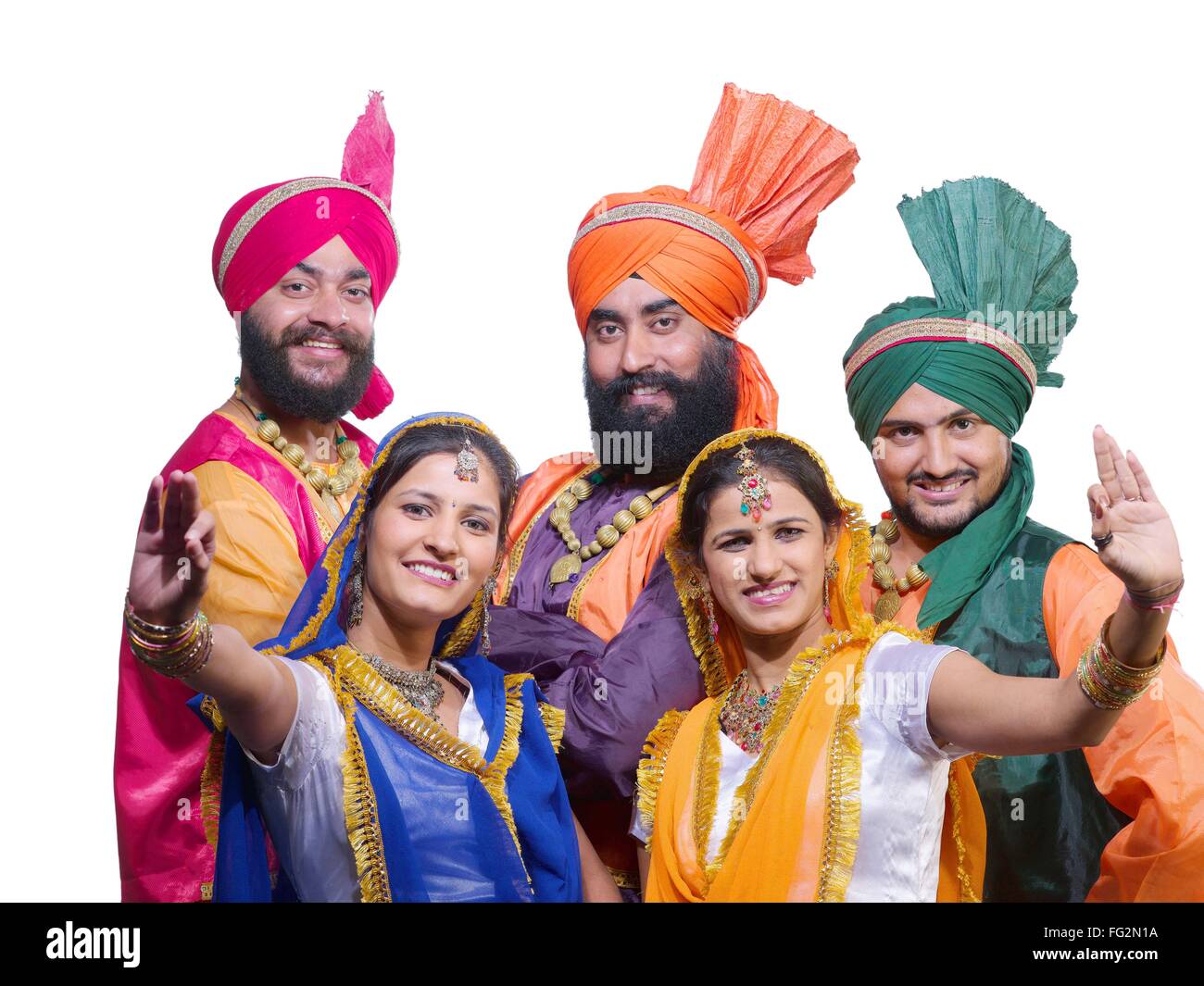 Dancers performing folk dance bhangra MR#779B;779C;779D;779E;779F Stock ...