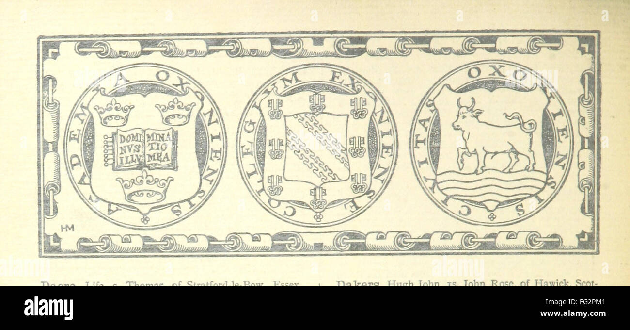 A vintage book documenting the matriculation register of the University ...