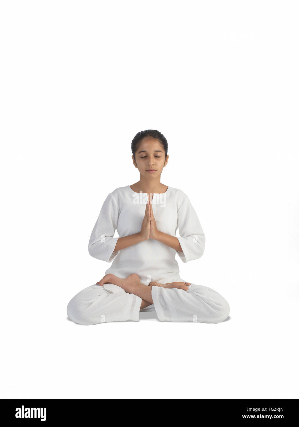 Indian posture Cut Out Stock Images & Pictures - Alamy