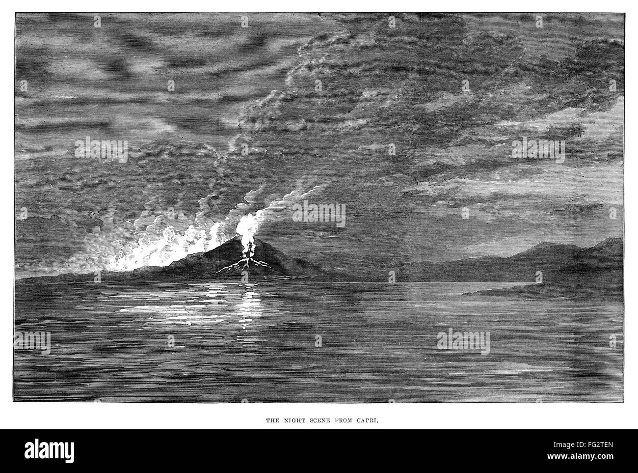 Eruption of vesuvius hi-res stock photography and images - Alamy