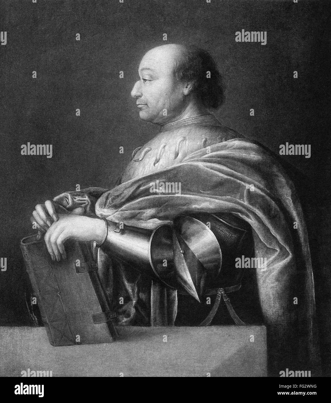 FEDERICO DA MONTEFELTRO /n(1422-1482). Italian condottieri and duke of ...