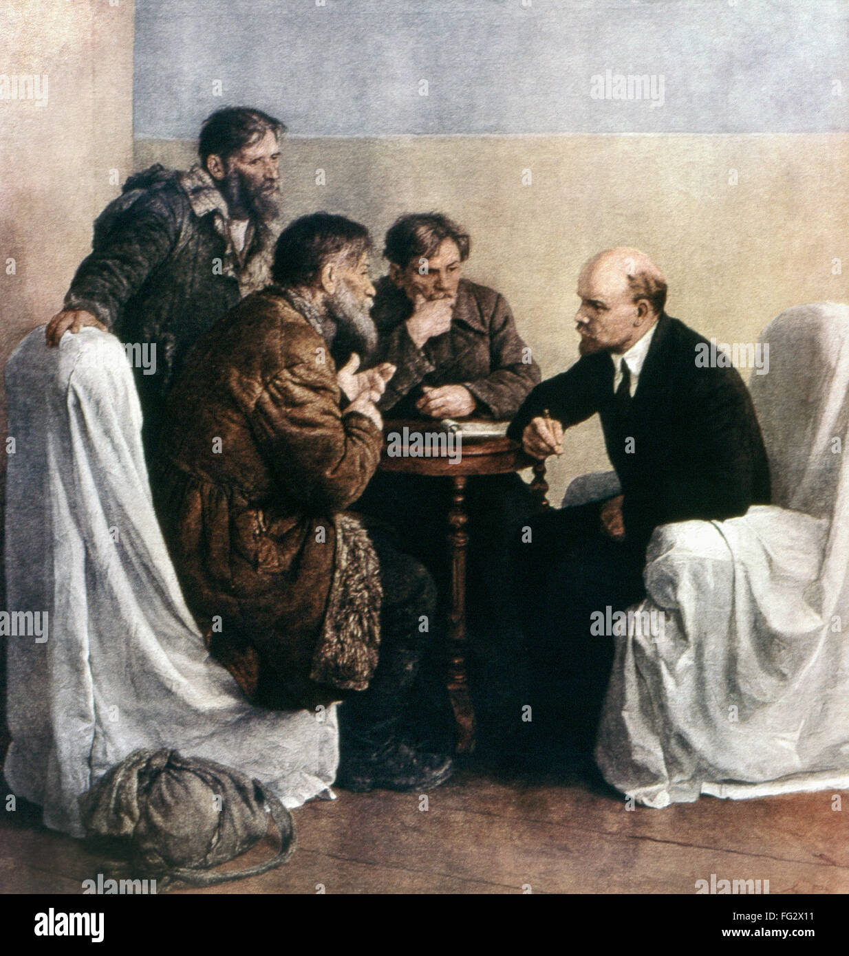 VLADIMIR LENIN (1870-1924). /nVladimir Ilich Ulyanov, known as Lenin ...