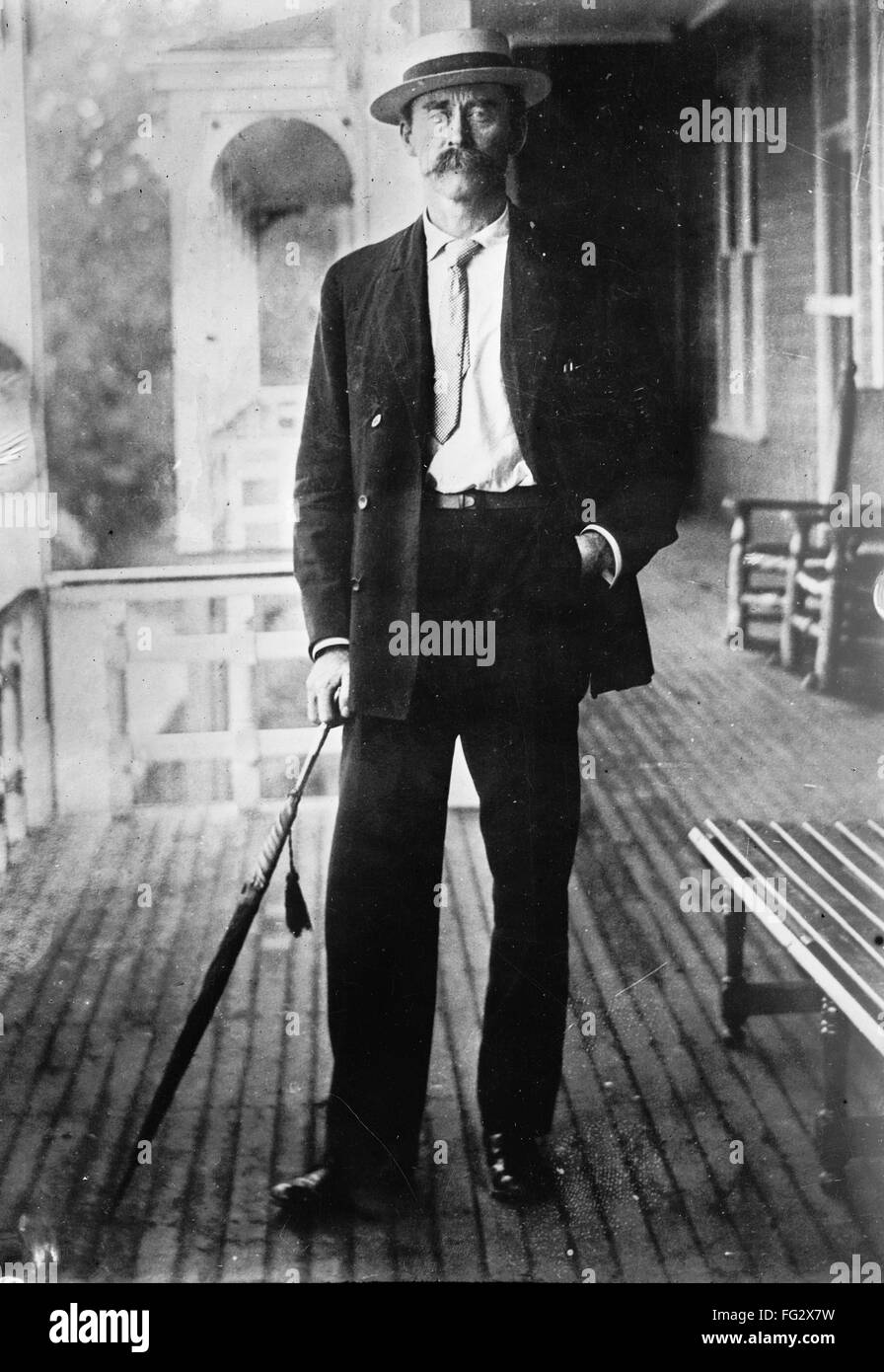 ROBERT PEARY (1856-1920). /nAmerican Arctic explorer. Photograph, c1915 ...