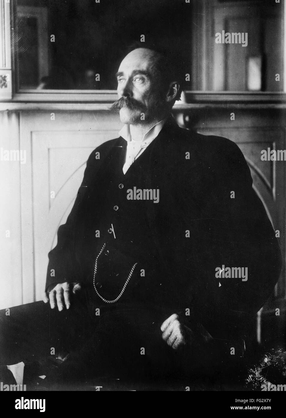 ROBERT PEARY (1856-1920). /nAmerican Arctic explorer. Photographed in ...