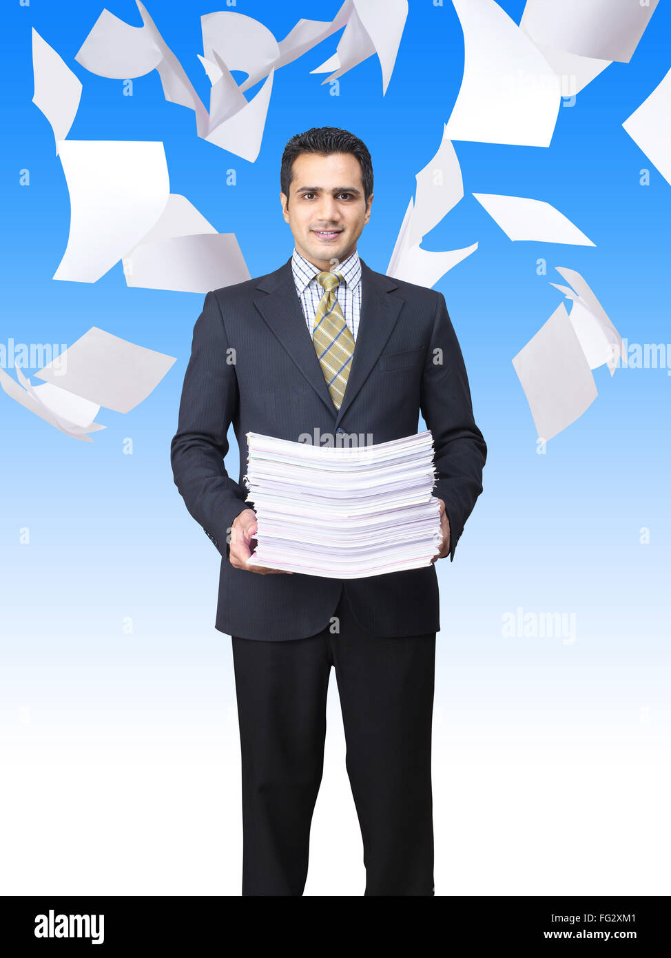 Office india papers hi-res stock photography and images - Alamy