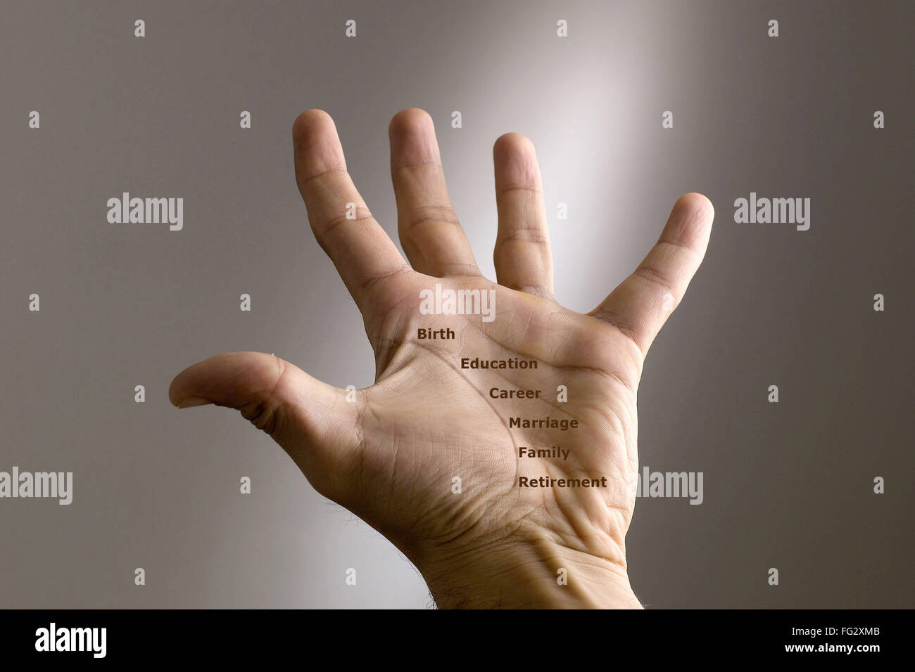 Palm hand astrology hi-res stock photography and images - Alamy