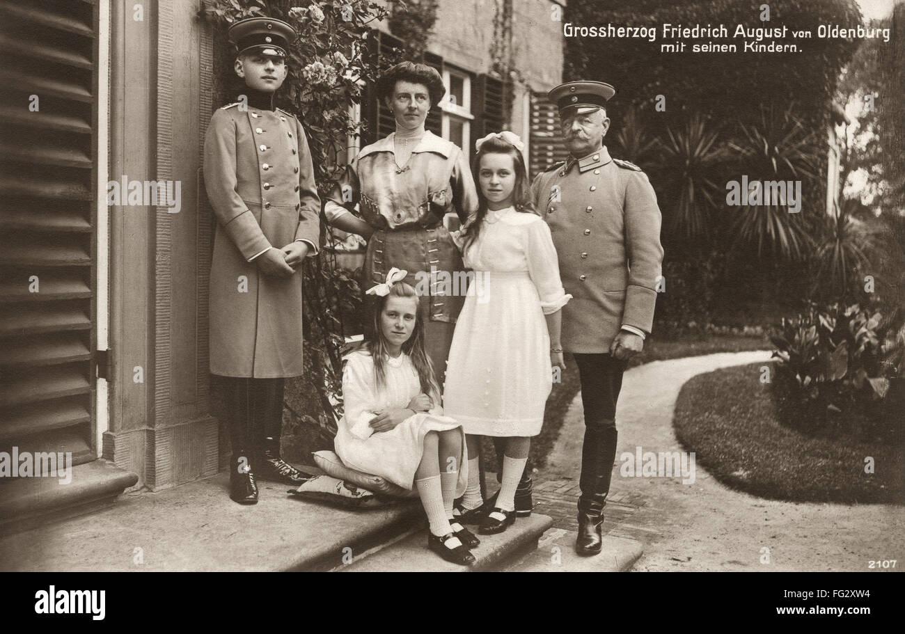 FREDERICK AUGUSTUS II /n(1852-1931). Grand Duke of Oldenburg ...