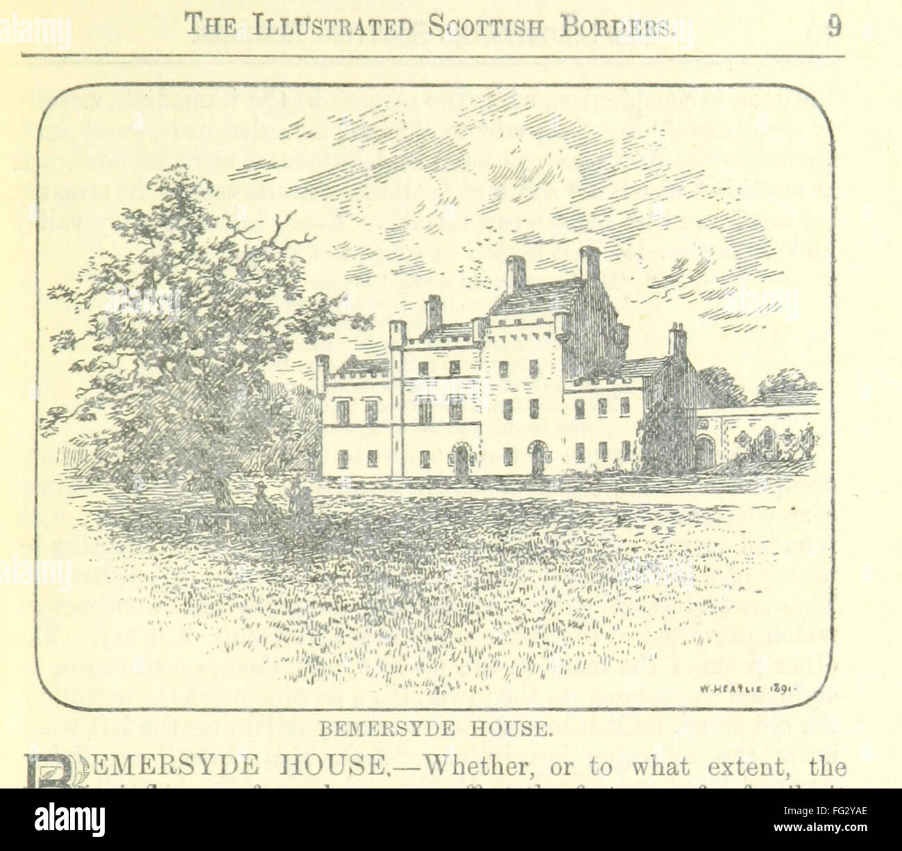 Hawick map hi-res stock photography and images - Alamy