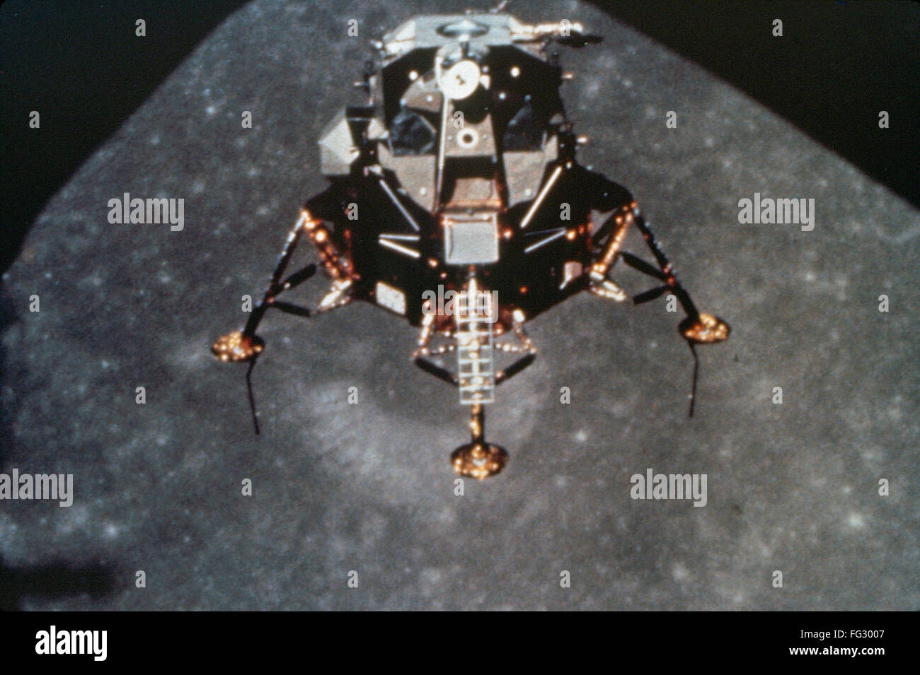 APOLLO 12, 1969. /nThe Lunar Module of the Apollo 12 separating from ...