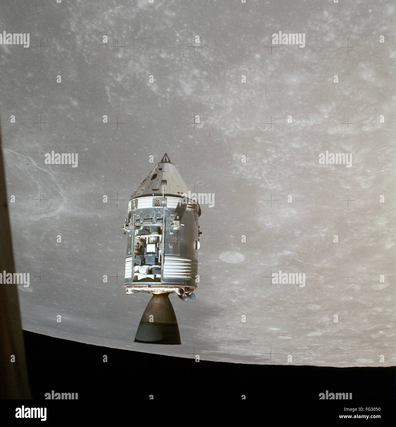 APOLLO 15: SPACECRAFT, 1971./nThe Apollo 15 Command and Service Module ...