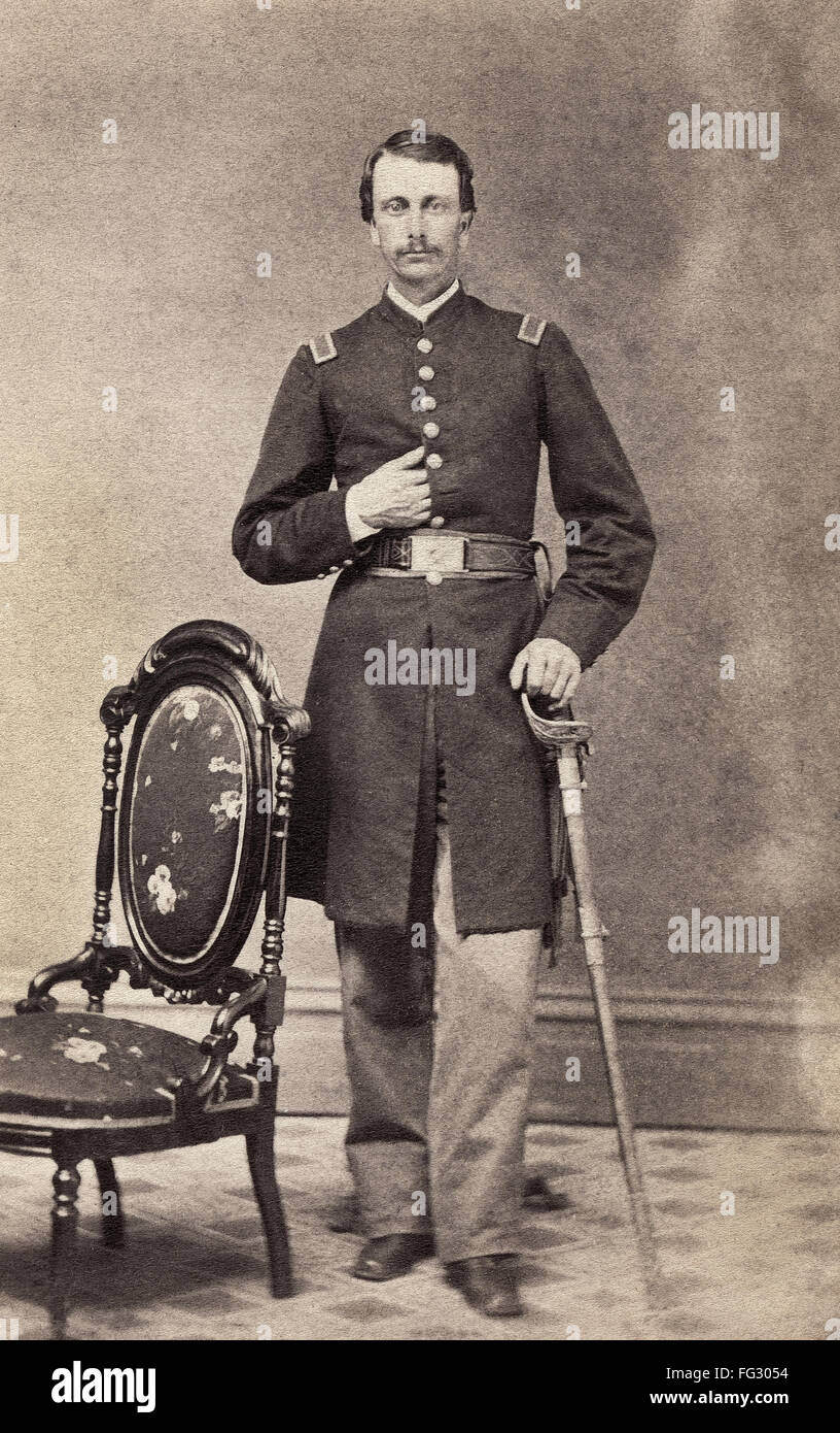 CIVIL WAR: UNION OFFICER. /nA Union Army officer identified as ...