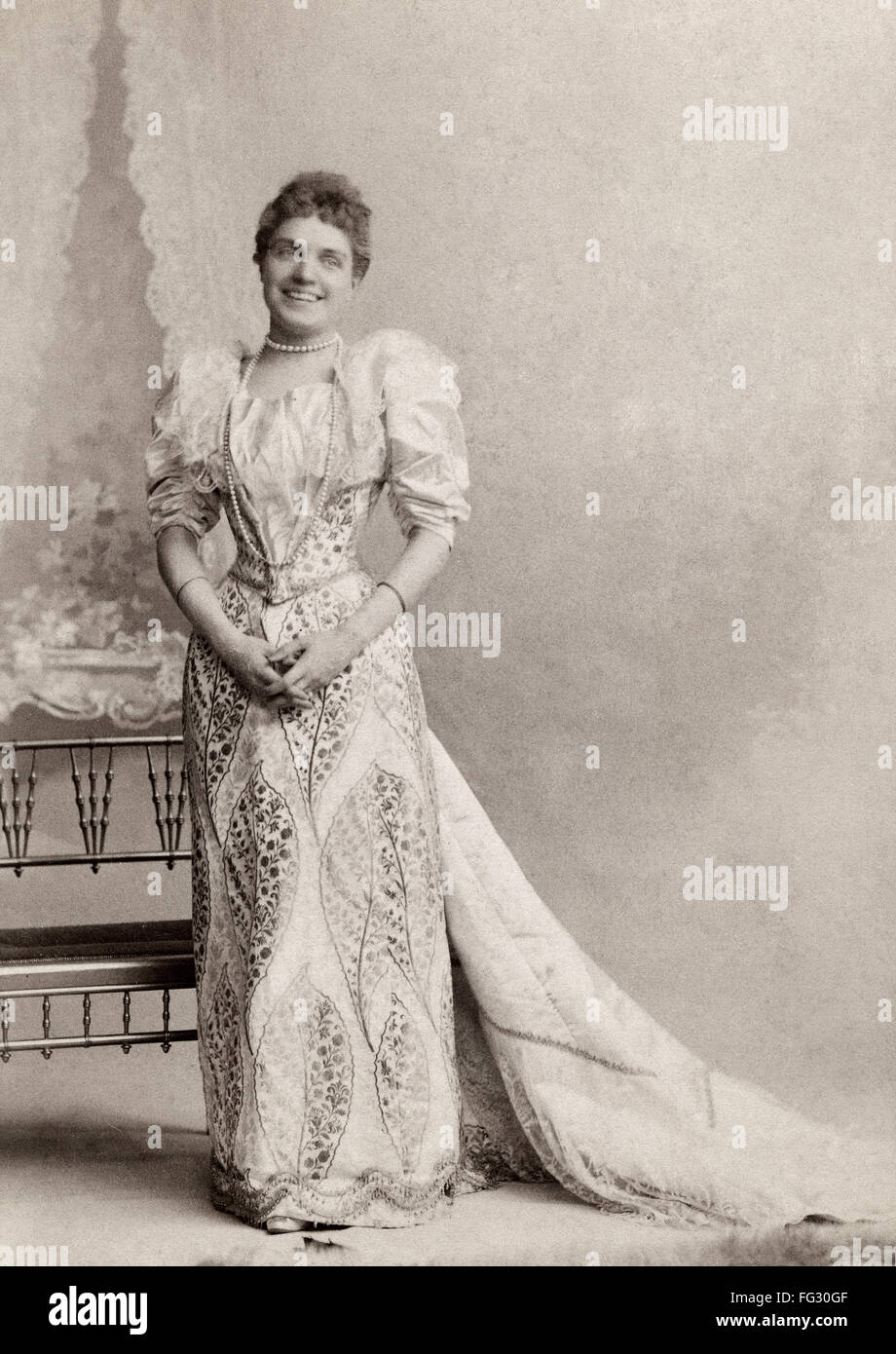 INFANTA EULALIA OF SPAIN /n(1864-1958). Spanish infanta, daughter of ...