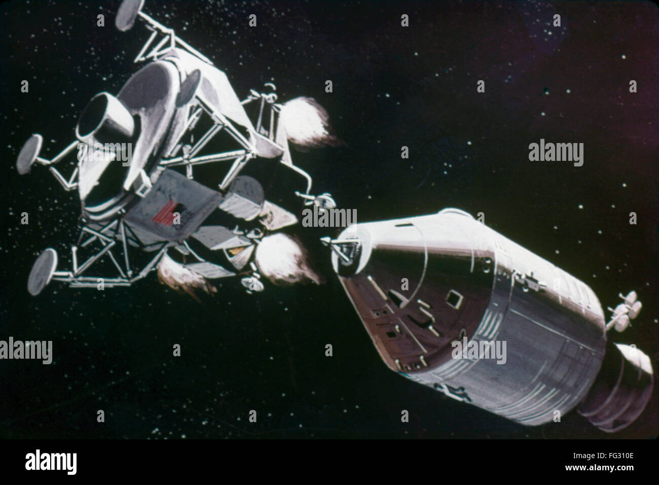 APOLLO 9, 1969. /nArtist concept of the Apollo 9 Lunar Module ...