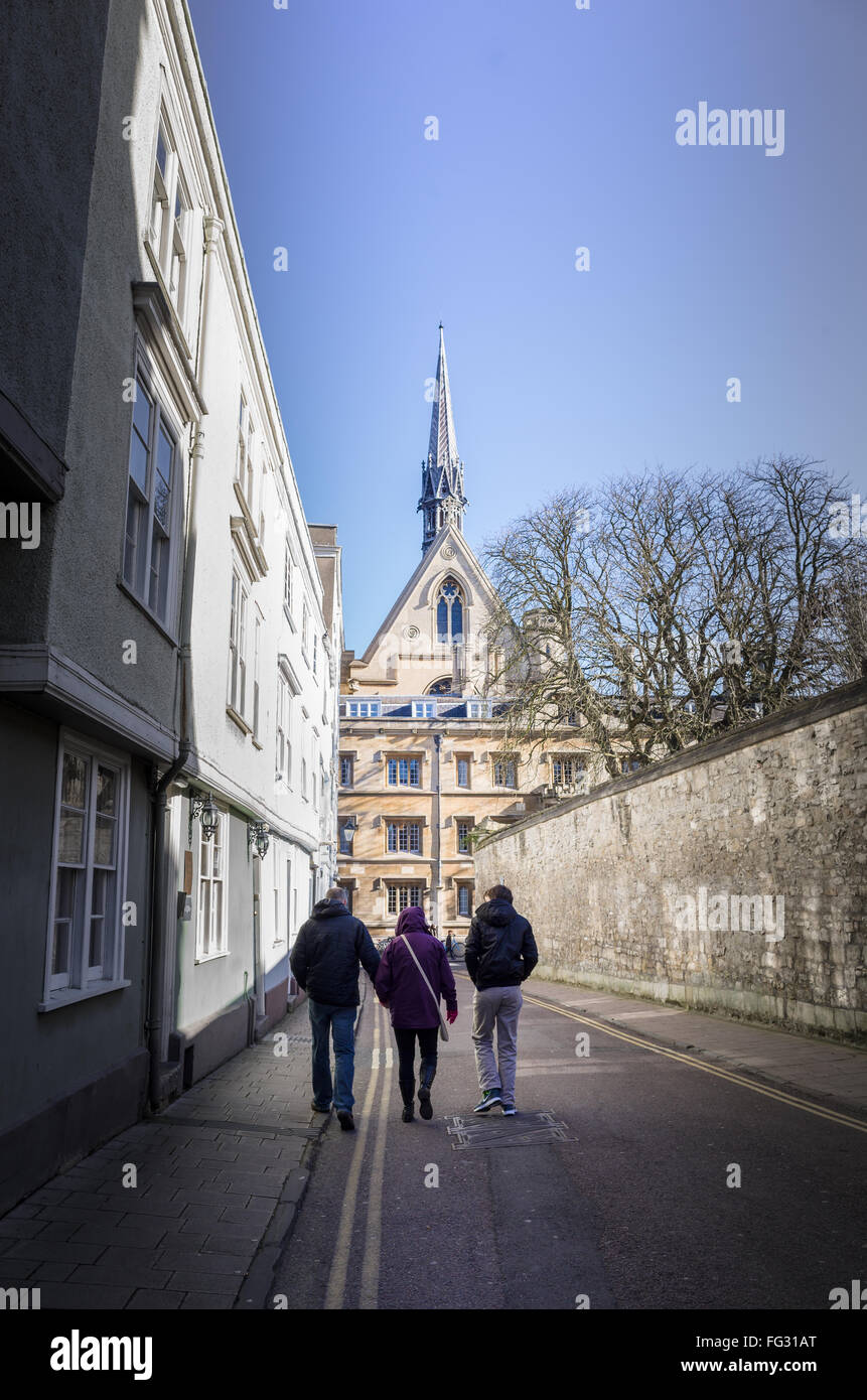 Exeter college, university of Oxford Stock Photo - Alamy