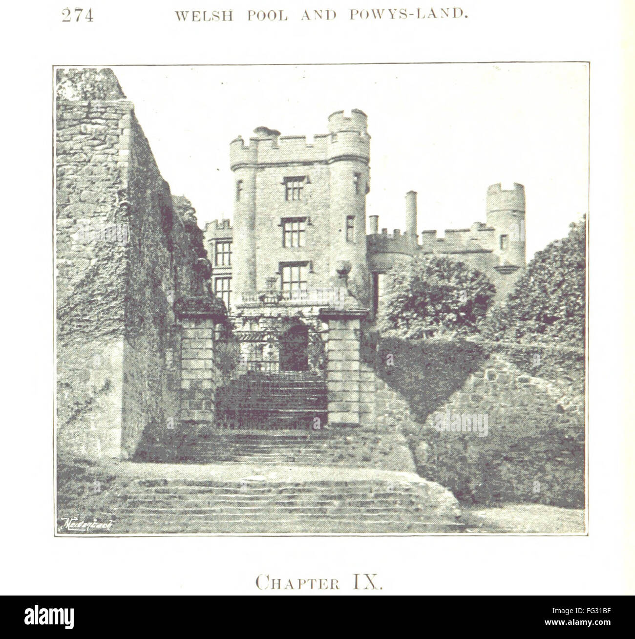 Map of powys hi-res stock photography and images - Alamy