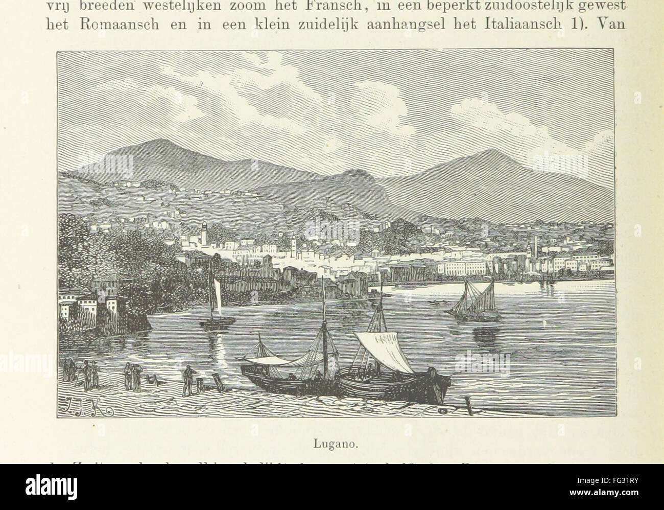 This Dutch-language illustrated geography book, 'Geïllustreerde ...