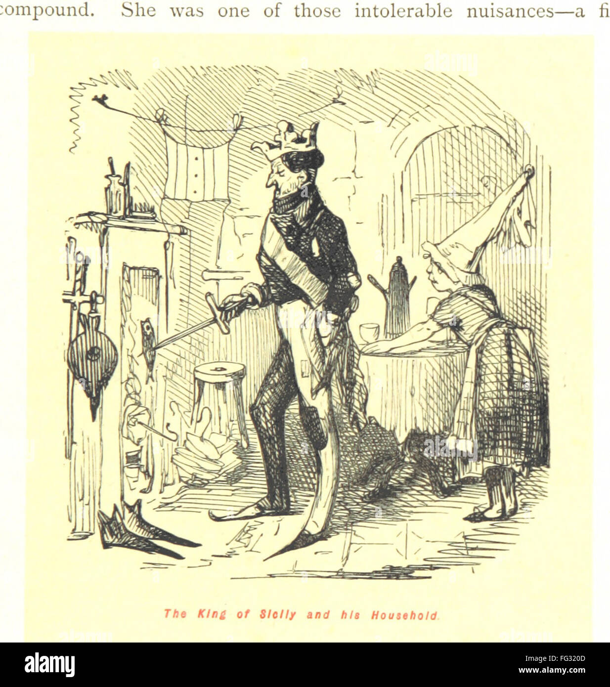 A humorous history of England, featuring illustrations by John Leech ...