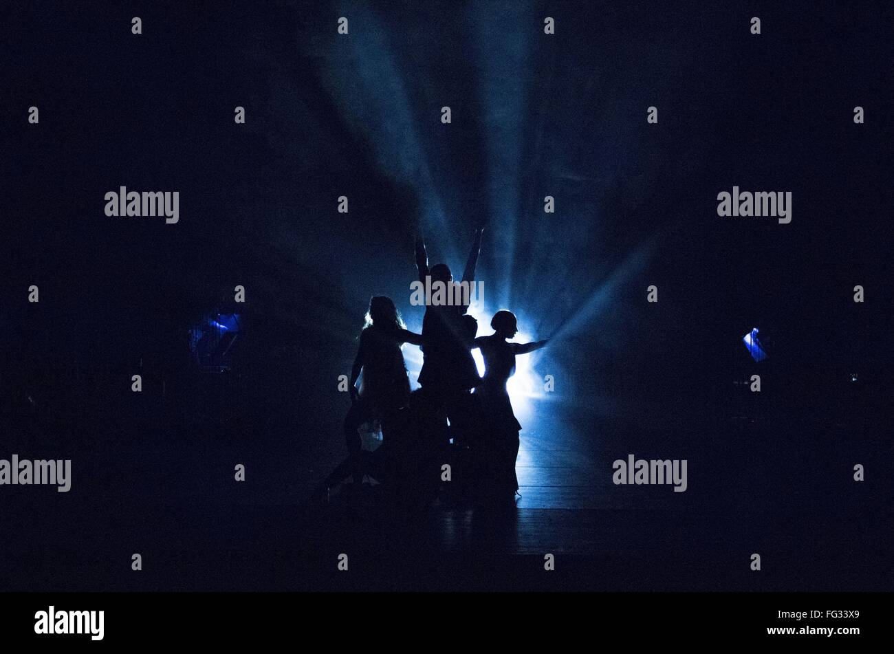 Dance Performance On Stage Stock Photo - Alamy