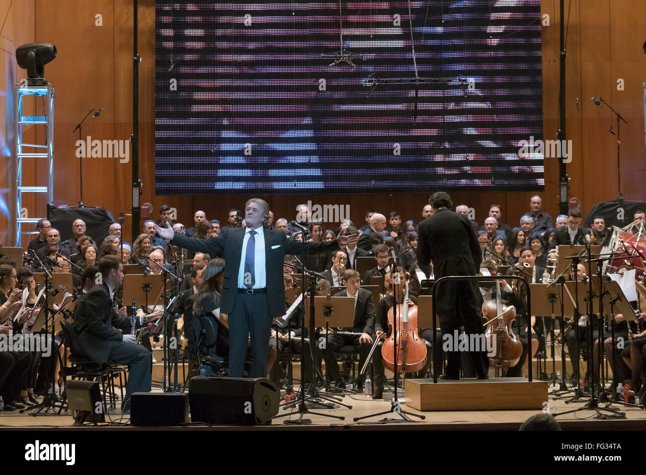 Francisco performs live in concert at the Teatro Monumental in Madrid ...