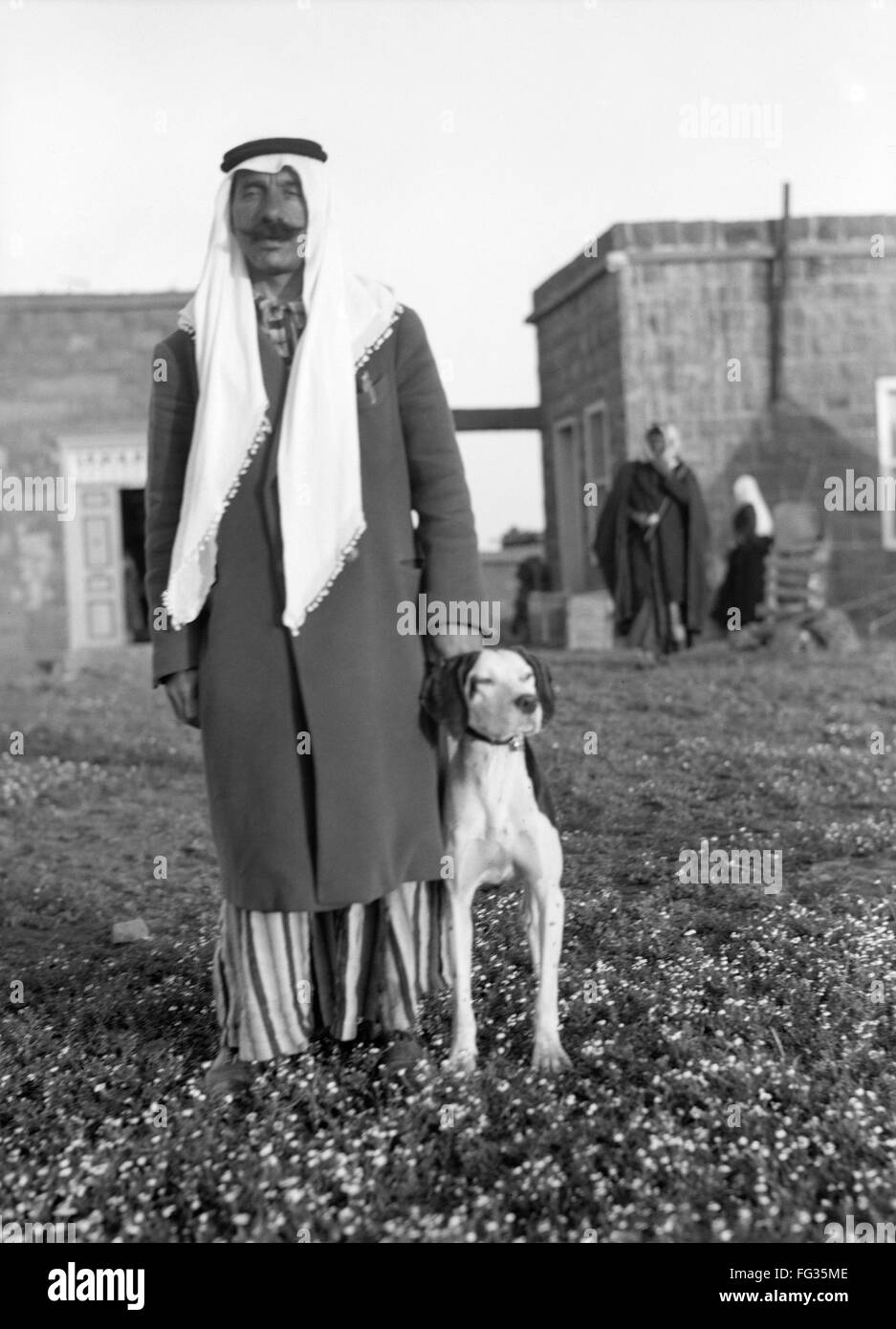 SULTAN AL-ATRASH (1891-1982). /nSyrian nationalist, Arab Druze leader ...