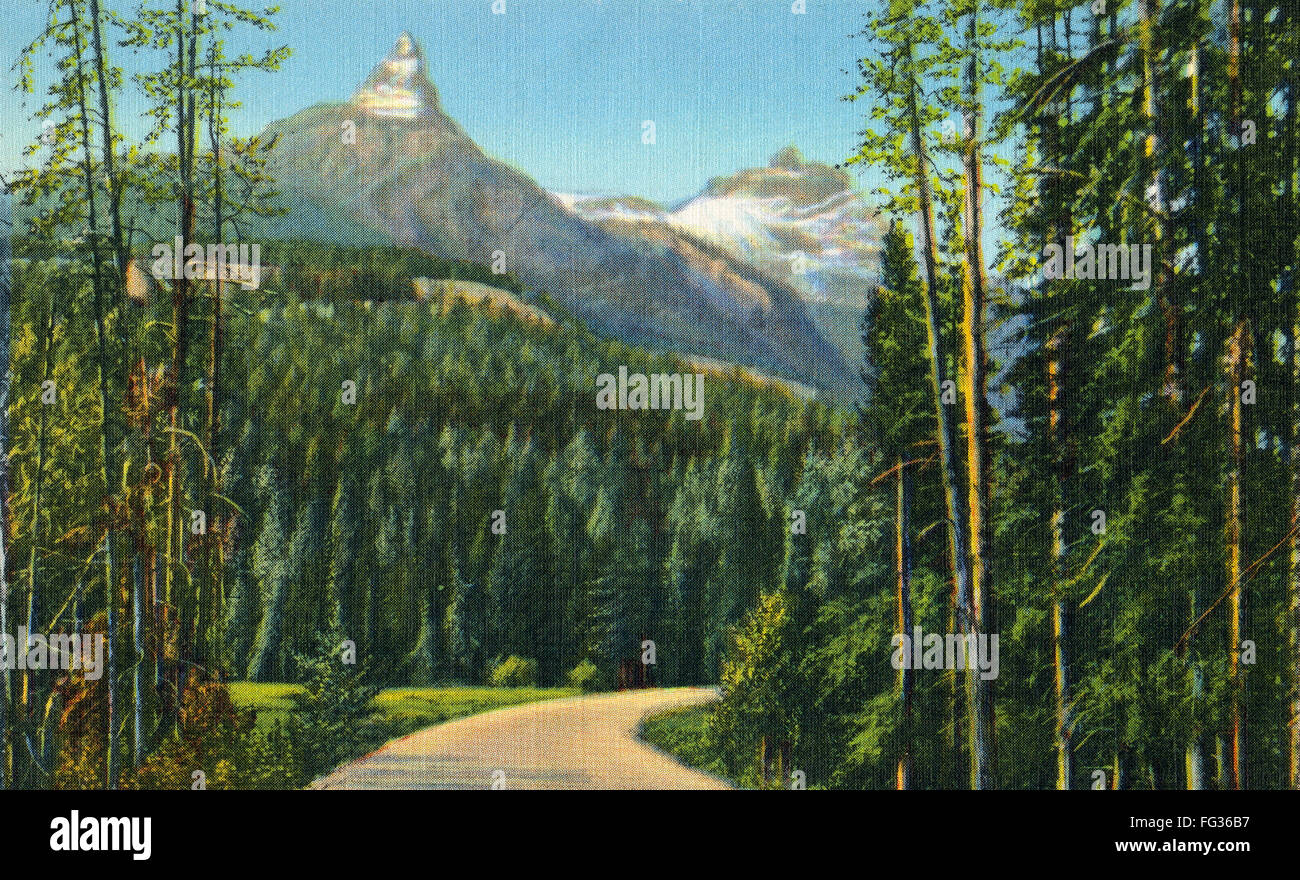 MONTANA: BEARTOOTH HIGHWAY. /nThe Beartooth Highway between Red Lodge ...