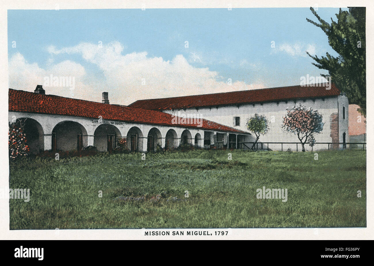 MISSION SAN FERNANDO. /nThe Spanish Franciscan Mission San Fernando Rey ...