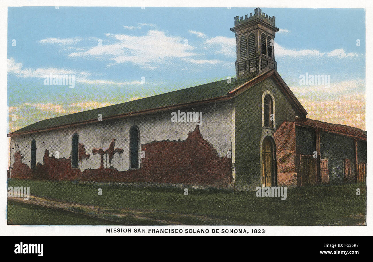 SAN FRANCISCO SOLANO. /nThe Spanish Franciscan Mission San Francisco ...