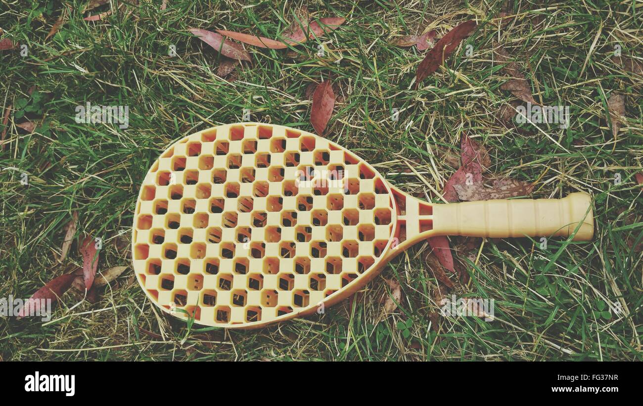 Yellow tennis racket hi-res stock photography and images - Alamy