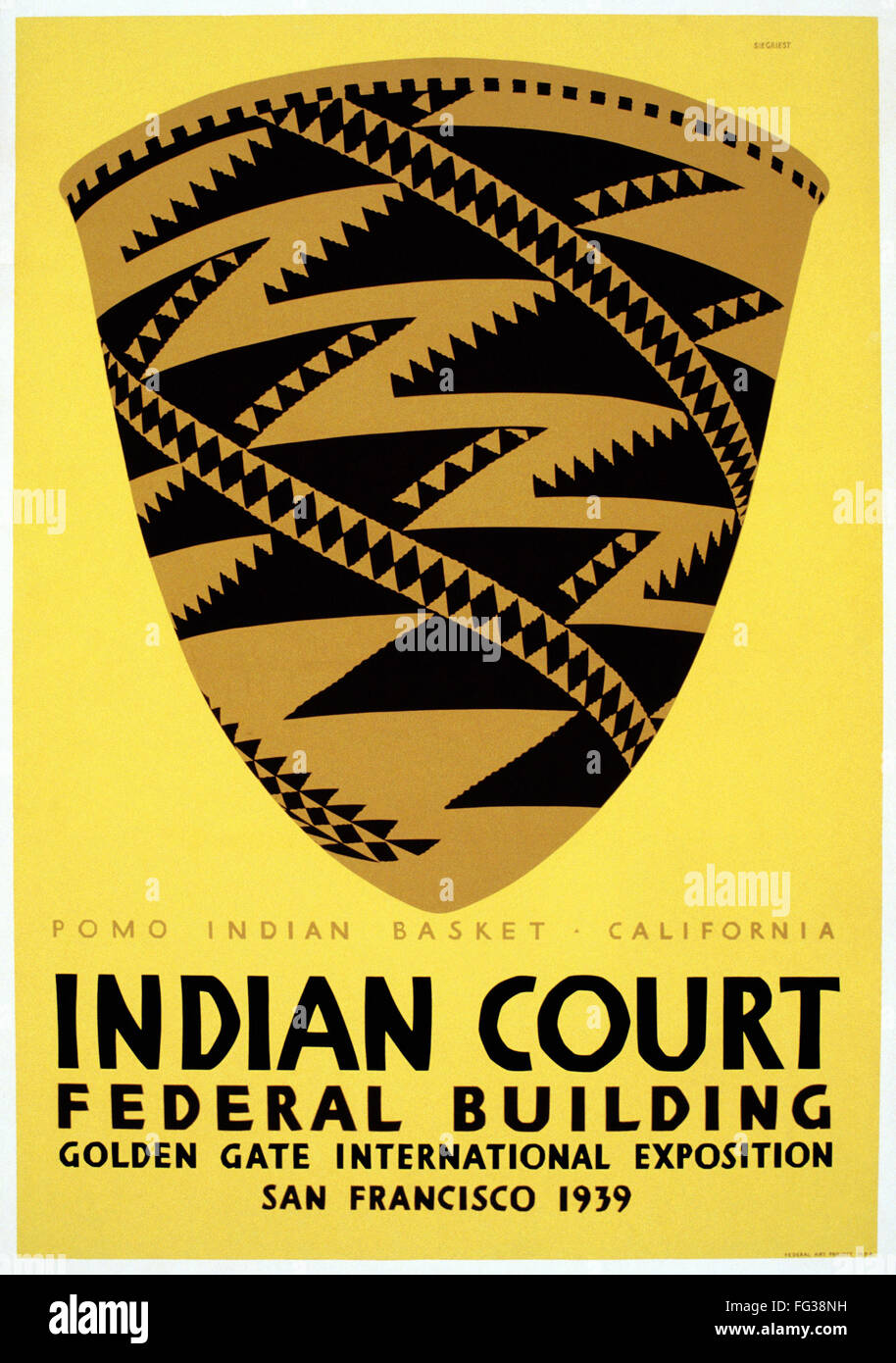 POSTER: ART EXHIBITION. /nPoster for the Indian Court exhibit at the ...