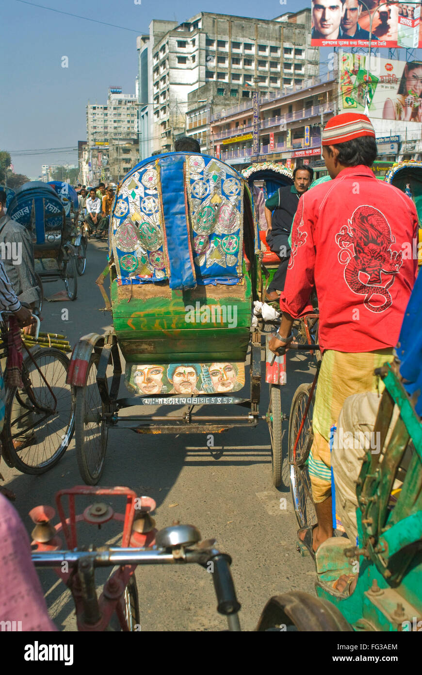 Rickshaw Traffic Stock Photos & Rickshaw Traffic Stock Images - Alamy