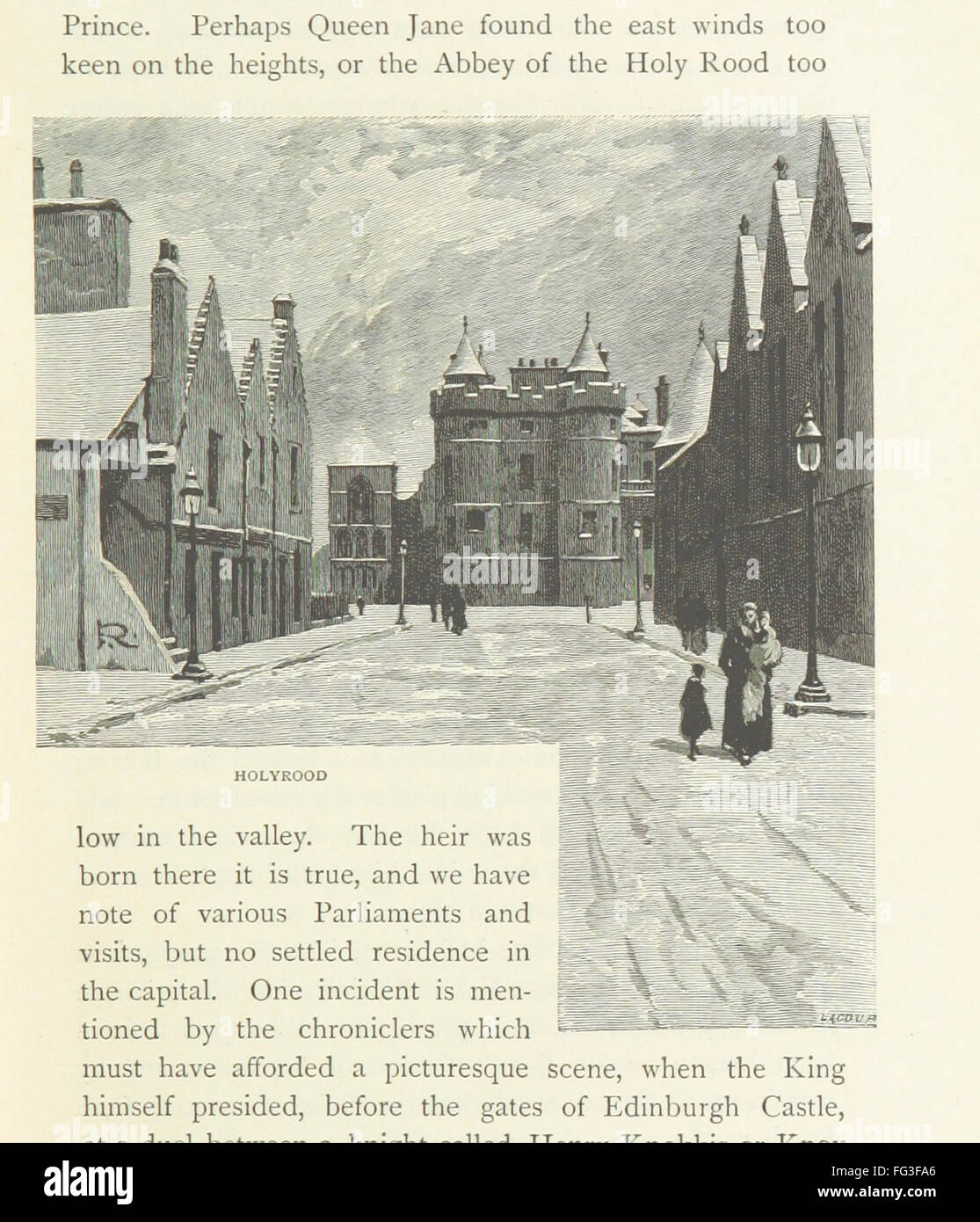 This illustrated book explores the history of Edinburgh, Scotland ...