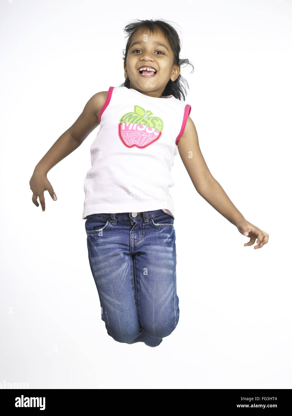 Indian kids jumping hi-res stock photography and images - Alamy