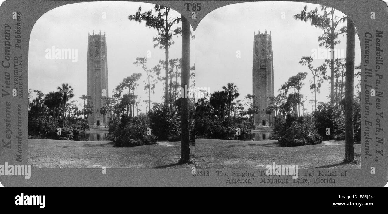 FLORIDA: BOK TOWER GARDENS. /nThe Singing Tower at the Bok Tower ...
