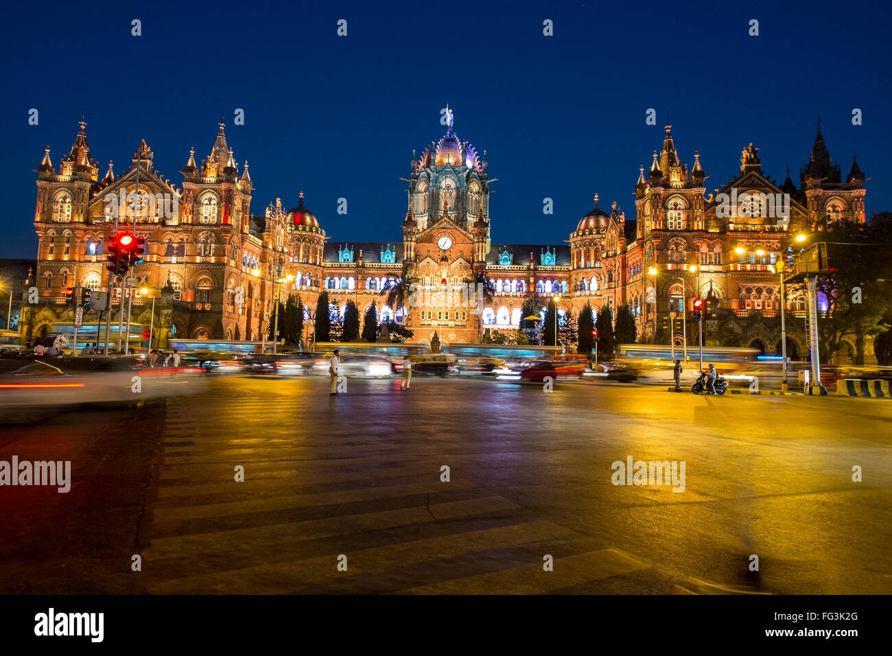 Railway station Chhatrapati Shivaji Terminus (CST) , formerly known as ...
