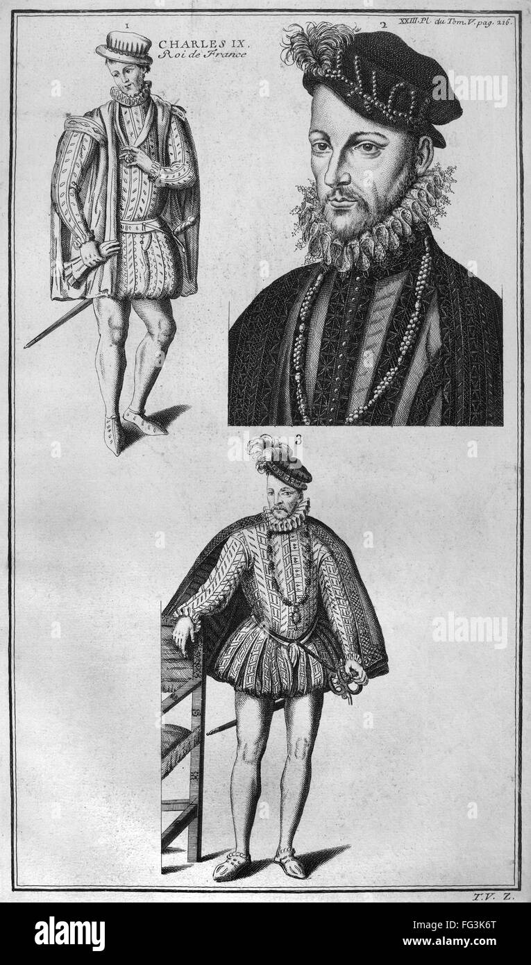 CHARLES IX OF FRANCE /n(1550-1574). King of France, 1560-1574 ...