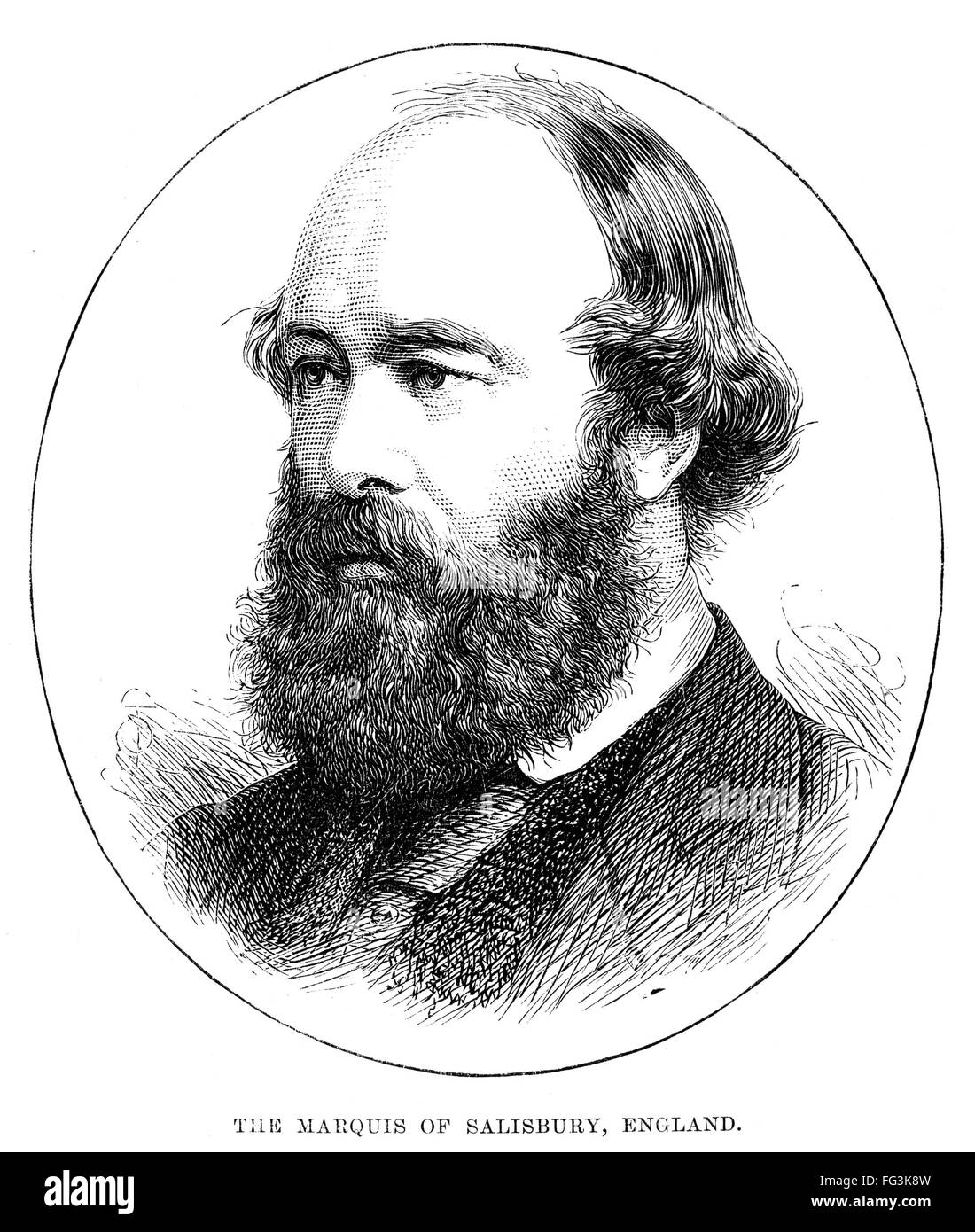 LORD SALISBURY (1830-1903). /nRobert Gascoyne-Cecil, 3rd Marquis of ...