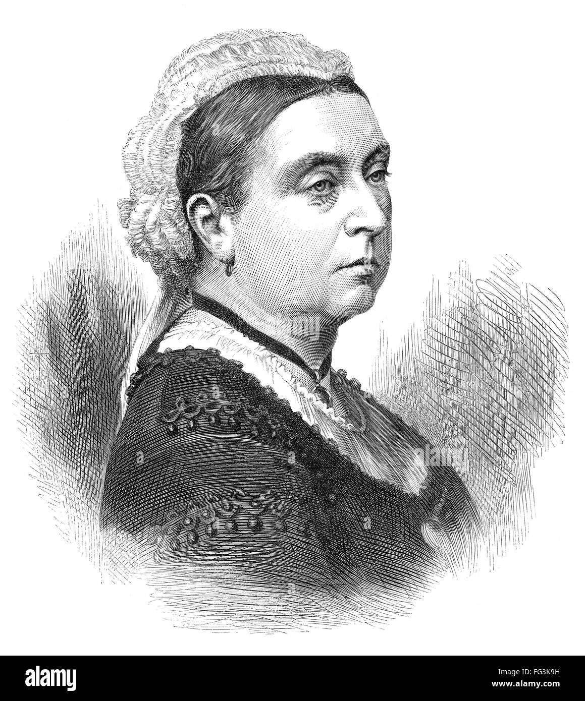 VICTORIA OF ENGLAND /n(1819-1901). Queen of England, 1837-1901 ...