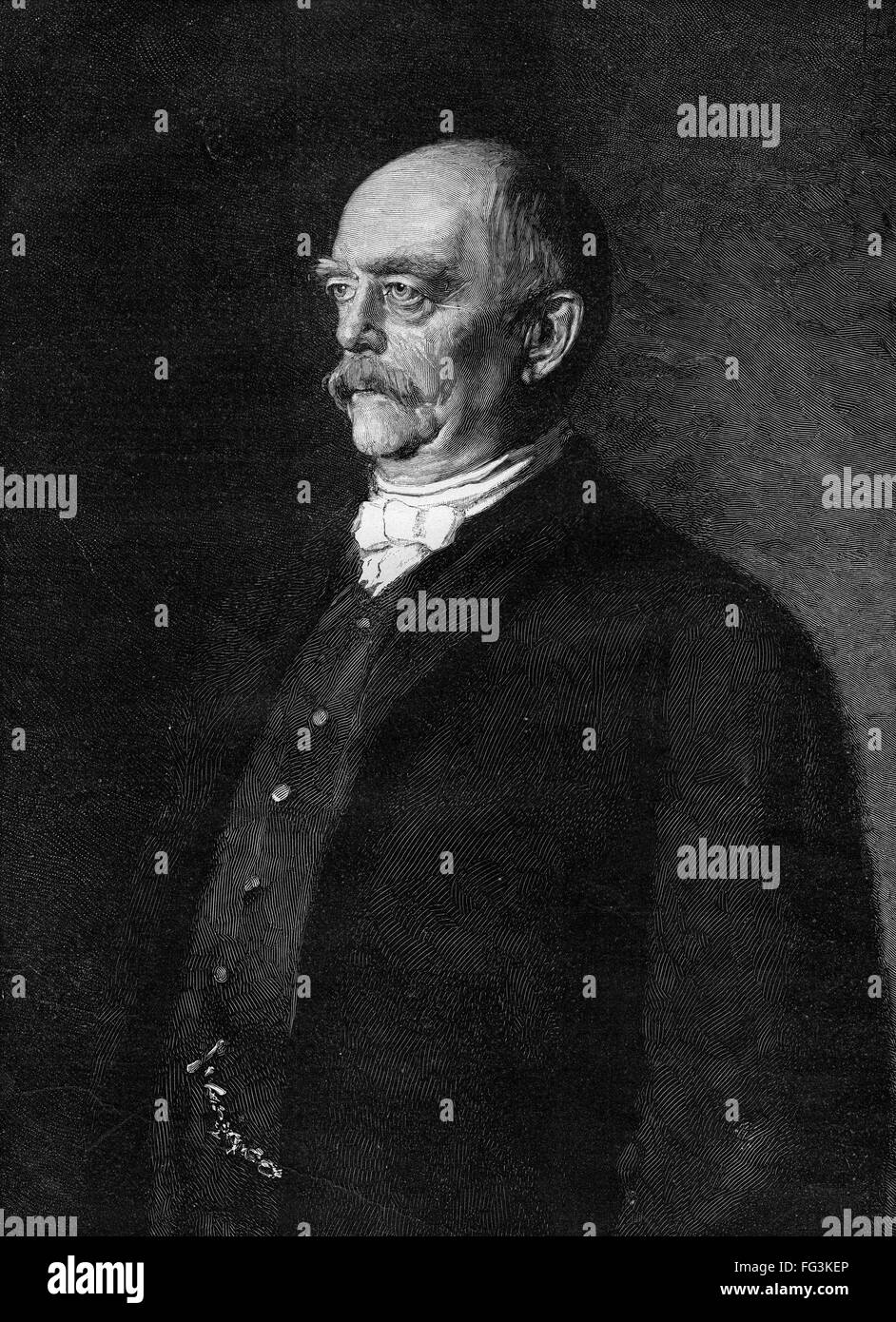 PRINCE OTTO von BISMARCK /n(1815-1898). Prince Otto von Bismarck ...