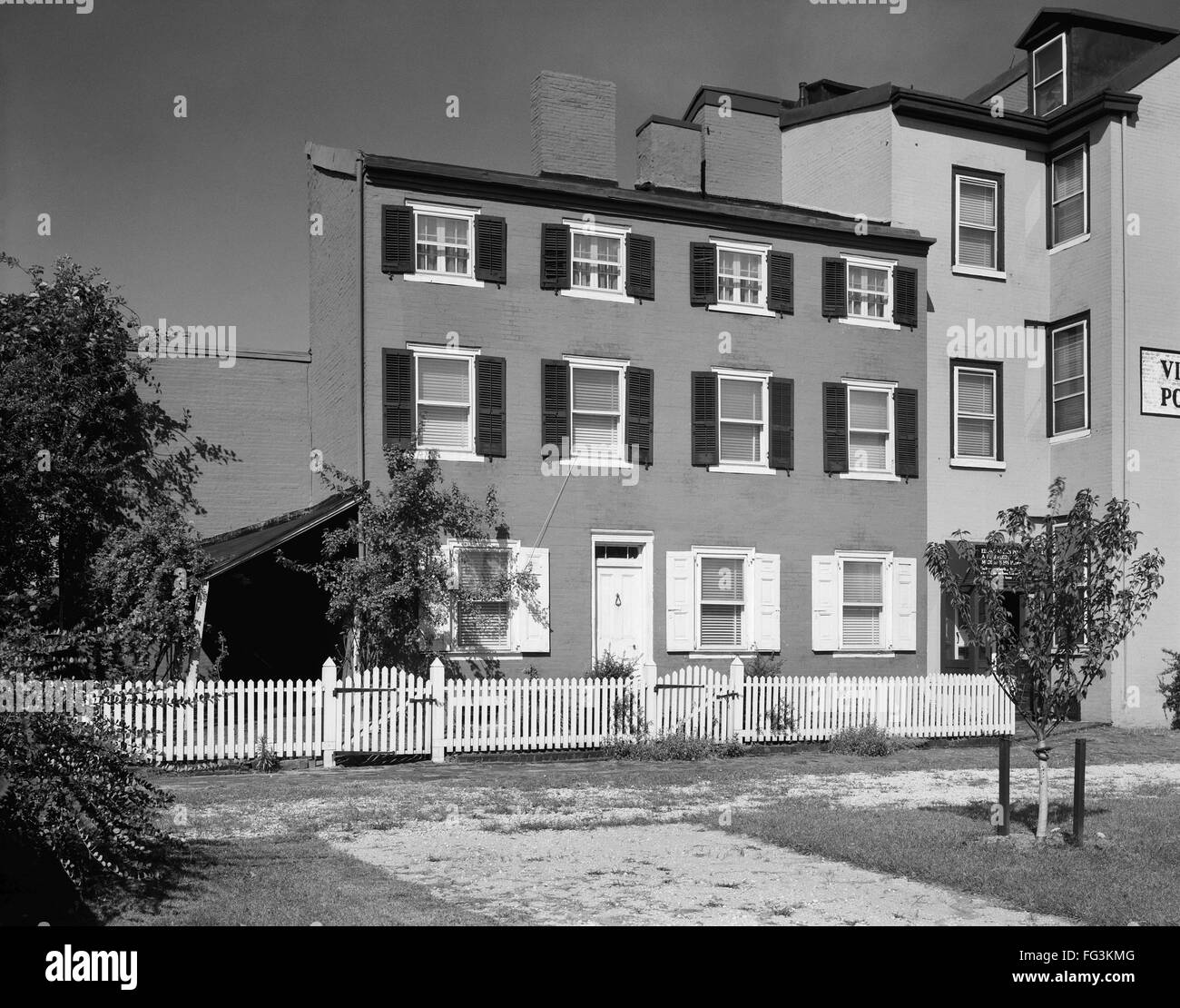 PHILADELPHIA: POE HOUSE. /nThe house in Philadelphia, Pennsylvania ...