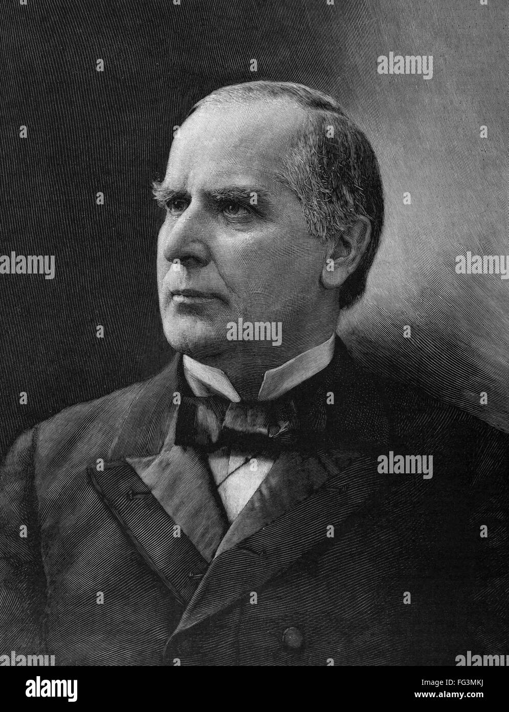 WILLIAM McKINLEY /n(1843-1901). 25th President of the United States ...