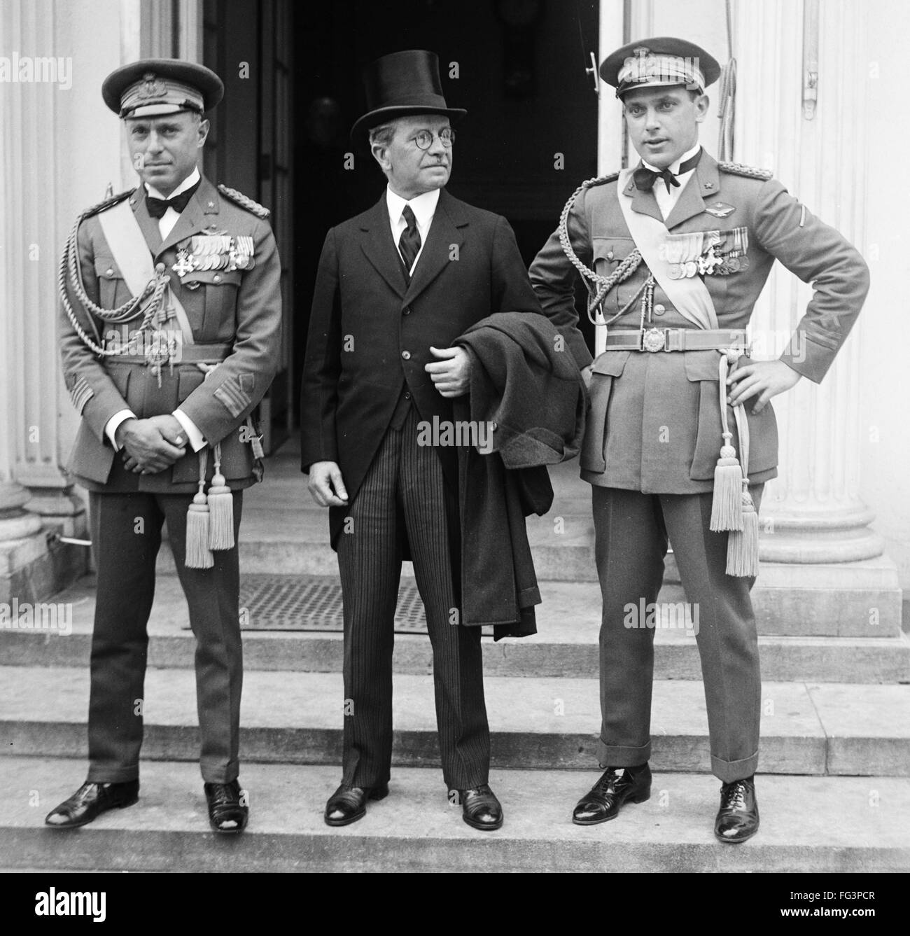 FRANCESCO DE PINEDO /n(1890-1933). Italian aviator. With Italian ...