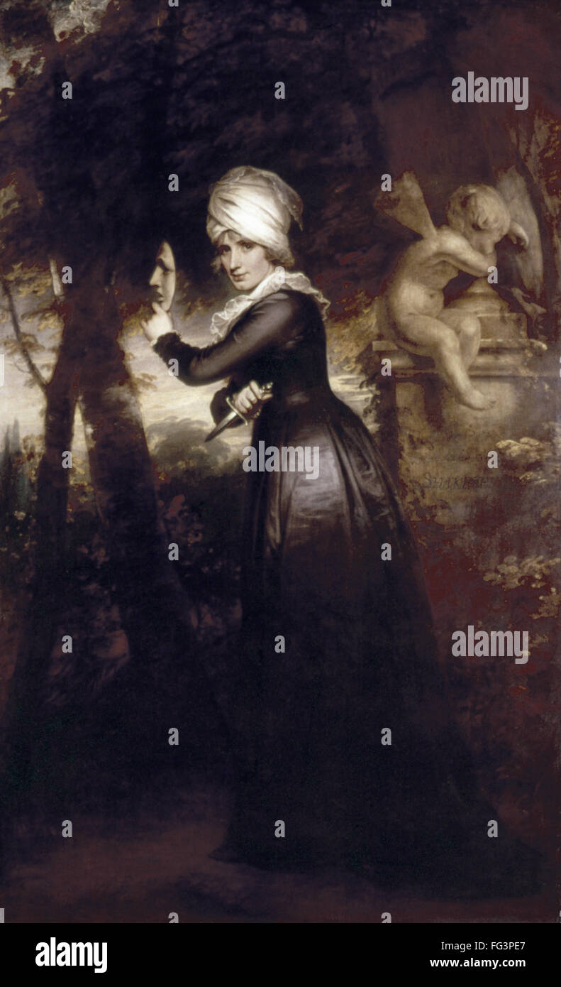 SARAH SIDDONS (1755-1831). /nNΘe Kemble. British actress. 'Mrs. Siddons ...